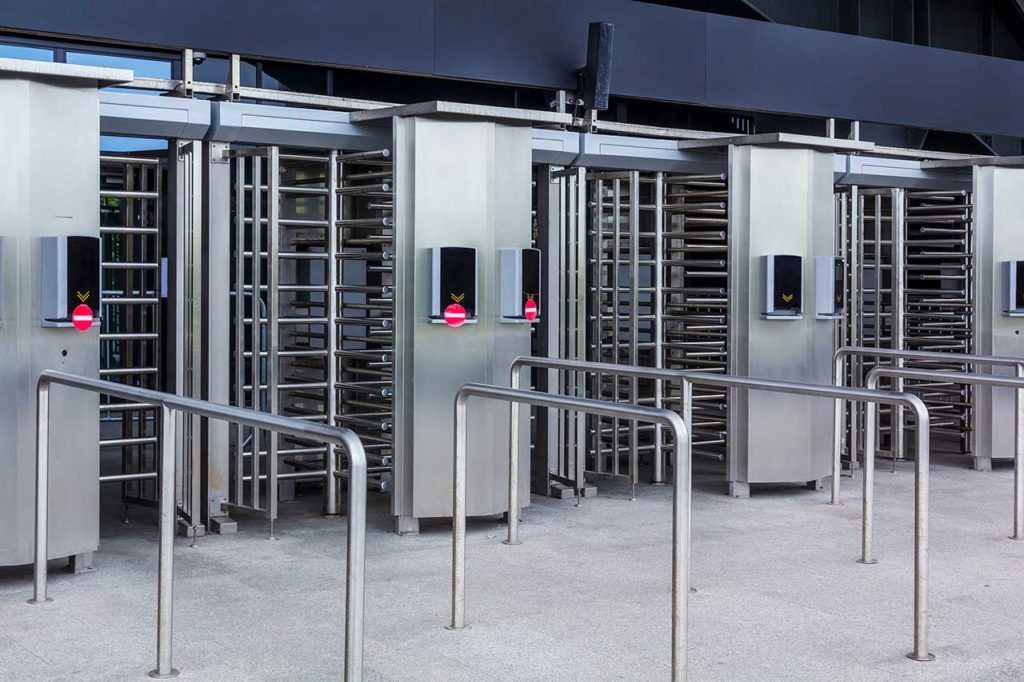 Full Height Turnstile Solutions | EntraTurnstiles