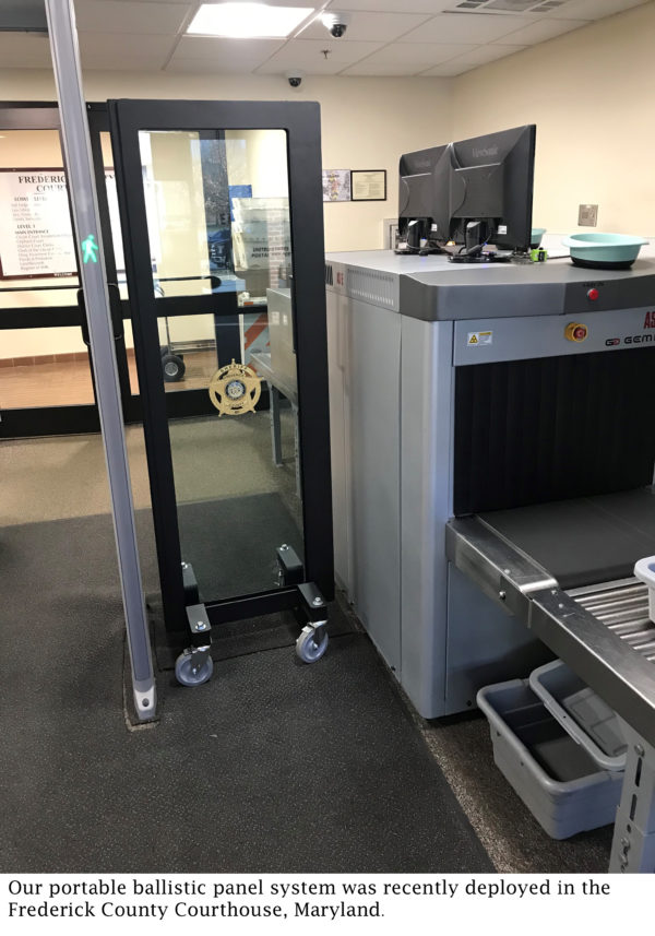 Ballistic Glass | Protective Glass For Firearm Defense | Entra Turnstiles